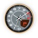 Ferrari Inspired Gray Tach Wall Clock Christmas - Etsy