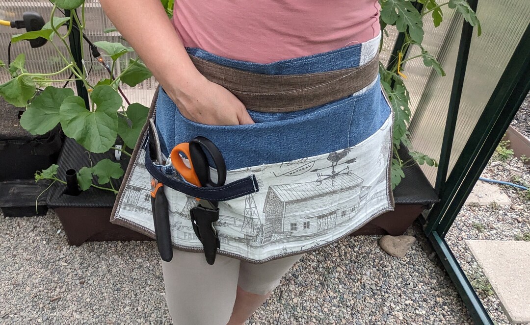 Handmade 7-pocket Eco Gardening Smock - Etsy