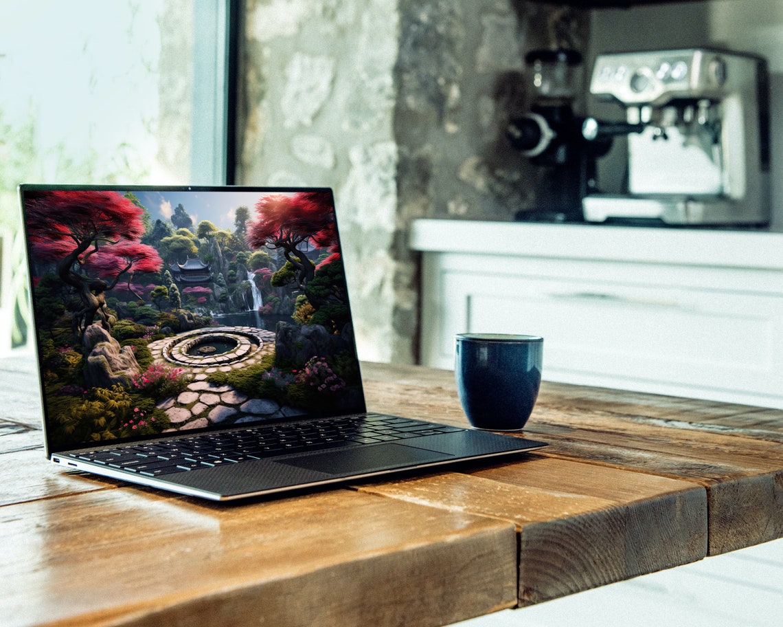 Desktop Wallpaper Set 23, Digital Wallpaper Desktop, Desktop Aesthetic ...