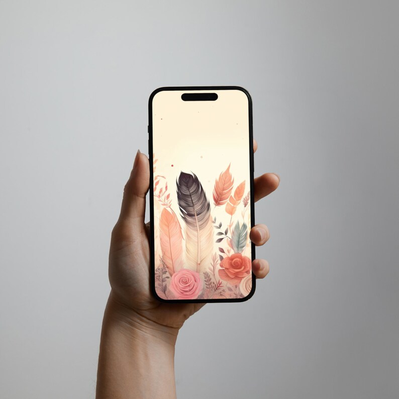 Boho Desktop Wallpaper Set 12, Digital Desktop Wallpaper, Boho Desktop ...