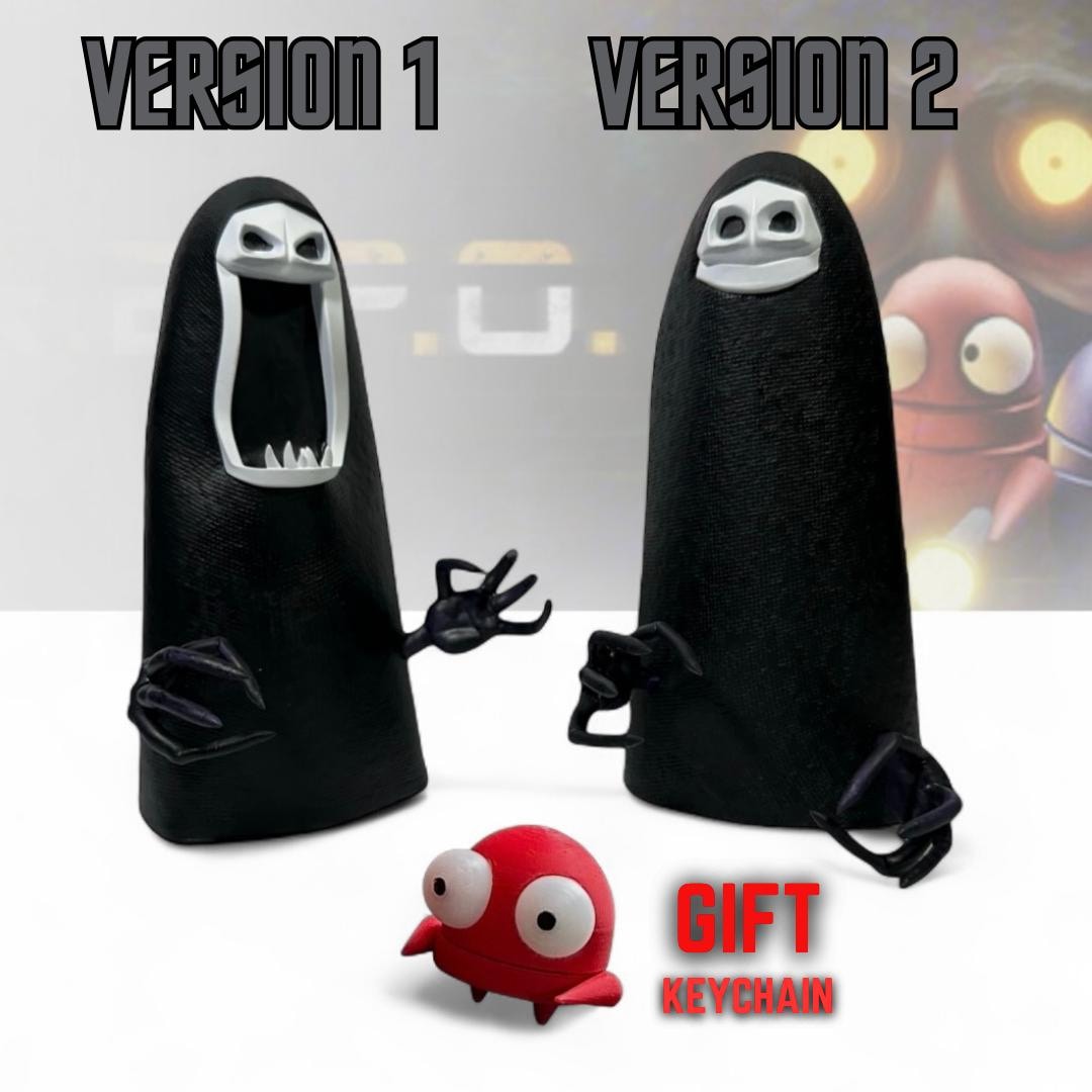 R.E.P.O. Robe Resin Figure, Robot R.E.P.O. Video Game, Dystopian Collectible, Handmade Desk ...