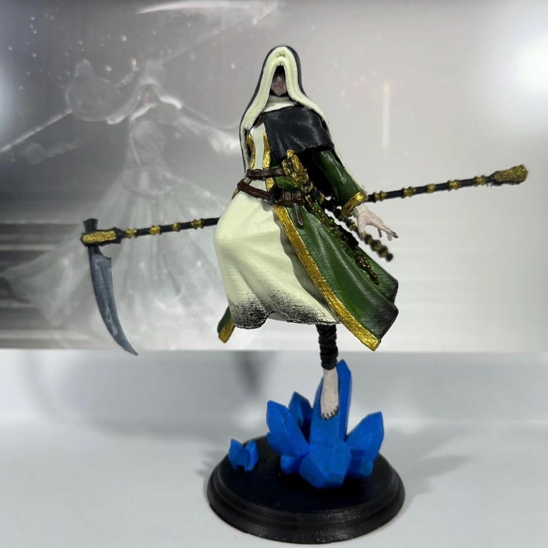 Sister Friede Figurine | Dark Souls 3 Collectible | Handcrafted 3D ...