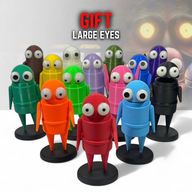 R.E.P.O. Action Figure – Movable Eyes & Hands – Interactive Sci-fi ...