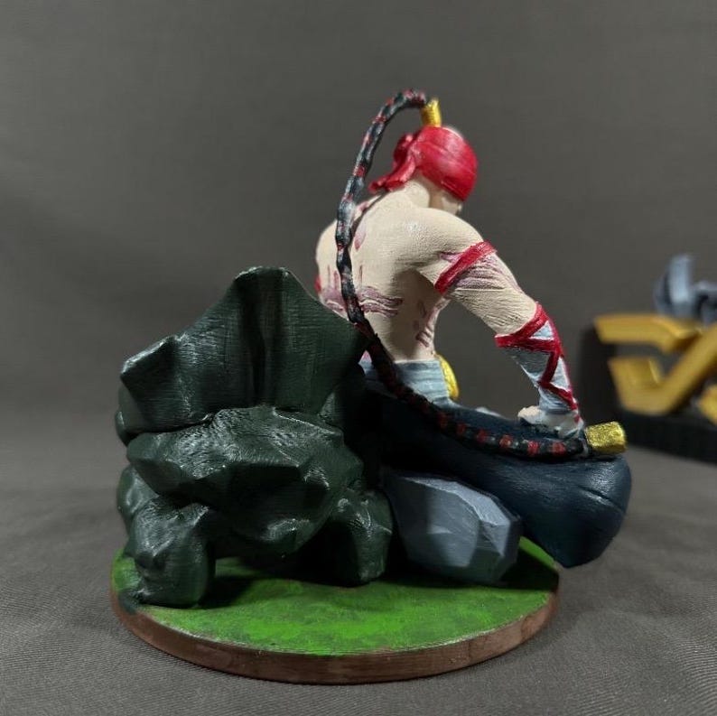 League of Legends Lee Sin Resin Figurine | 3D Printed Champion Art ...