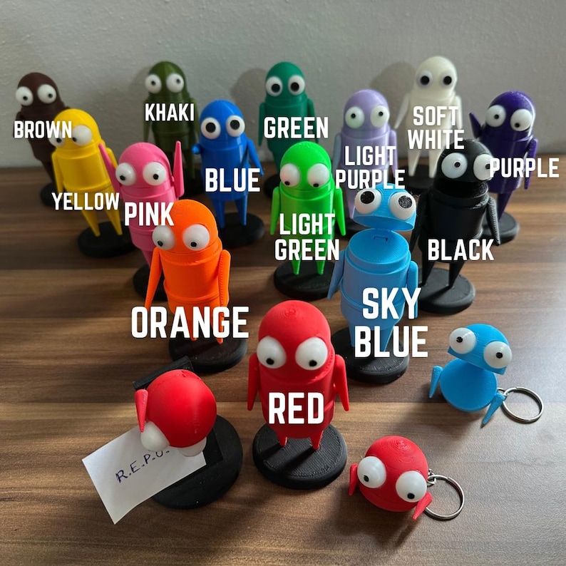 R.E.P.O. Action Figure – Movable Eyes & Hands – Interactive Sci-fi ...