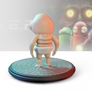 R.E.P.O. Rugrat Resin Figure, Robot R.E.P.O. Video Game, Dystopian Collectible, Handmade Desk ...