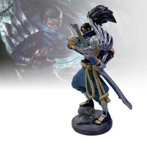 Yasuo League of Legends Resin Figurine - Handmade Detailed Yasuo Statue ...