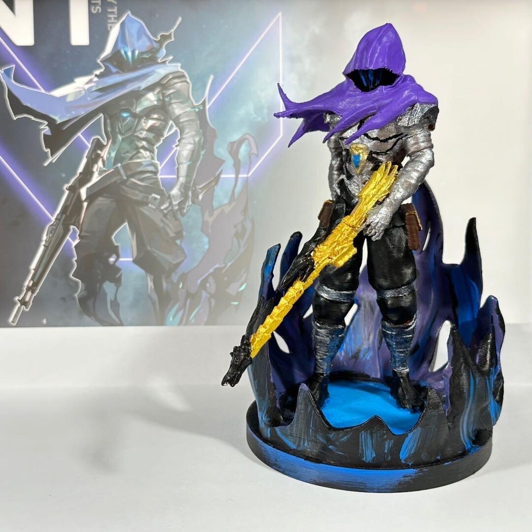 Valorant Omen Resin Figurine | Dark Tactical Design | Perfect Gamer ...