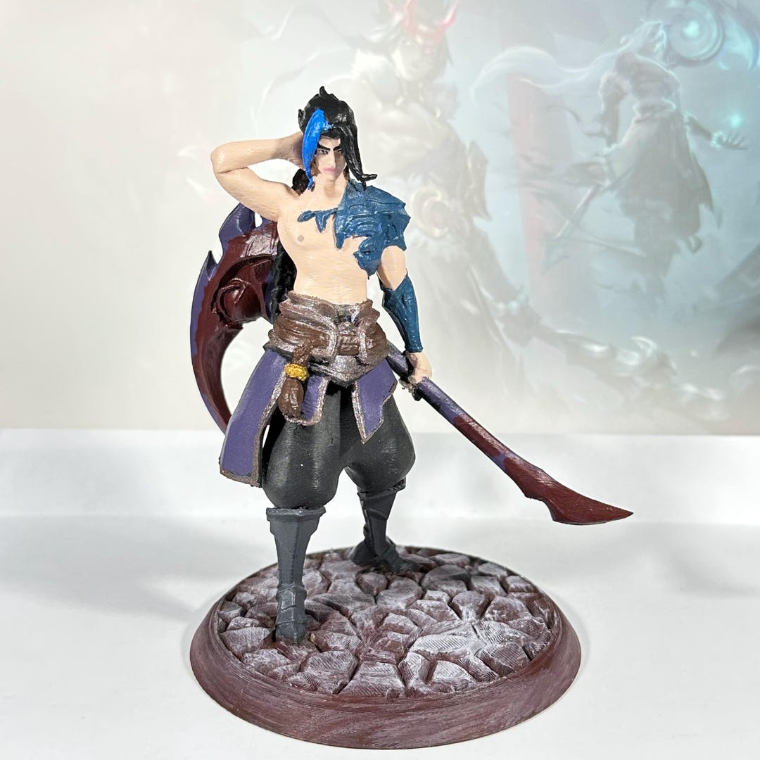 Kayn League of Legends Resin Figurine | Shadow Assassin & Rhaast Dual ...
