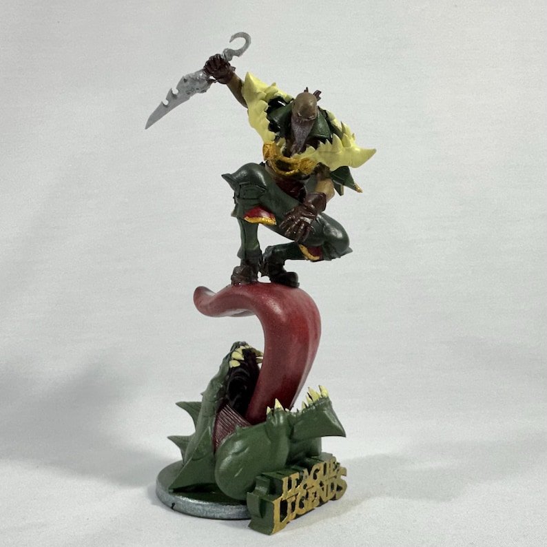 Pyke League of Legends Resin Figurine | Handcrafted Assassin Statue ...