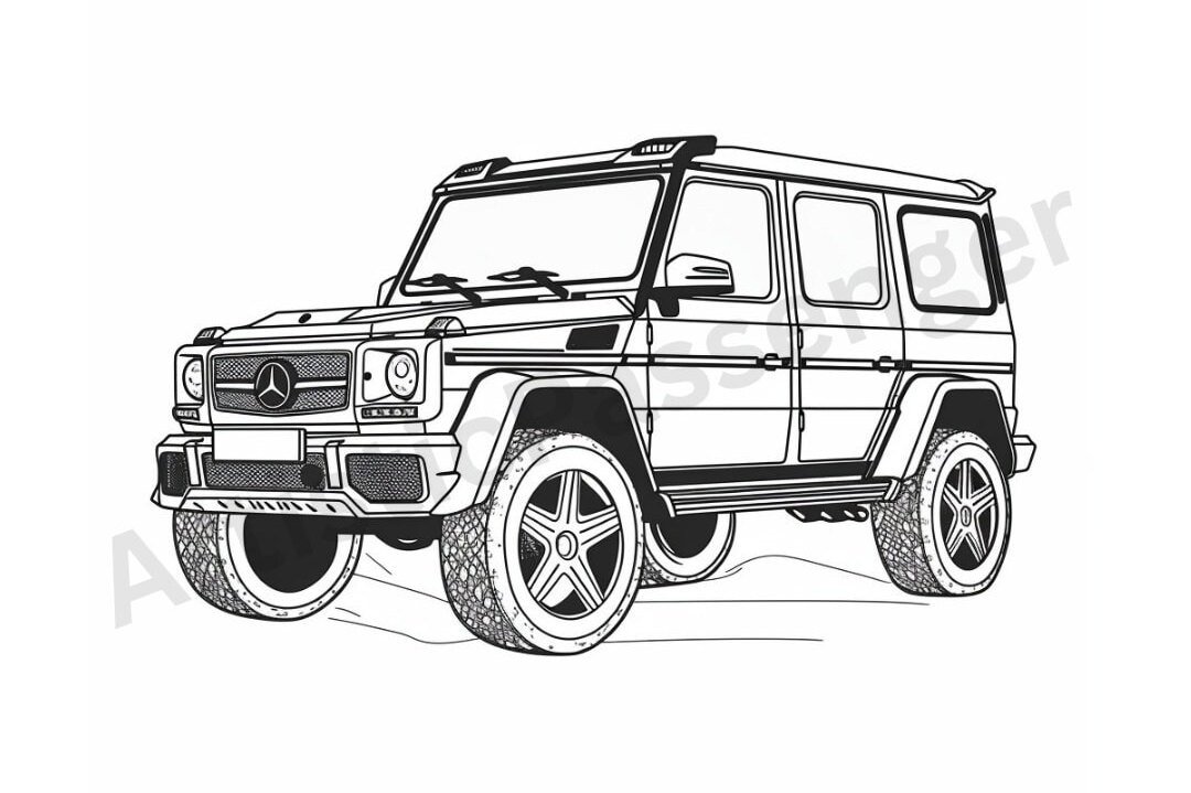 Supercar Coloring Pages for Kids - Etsy