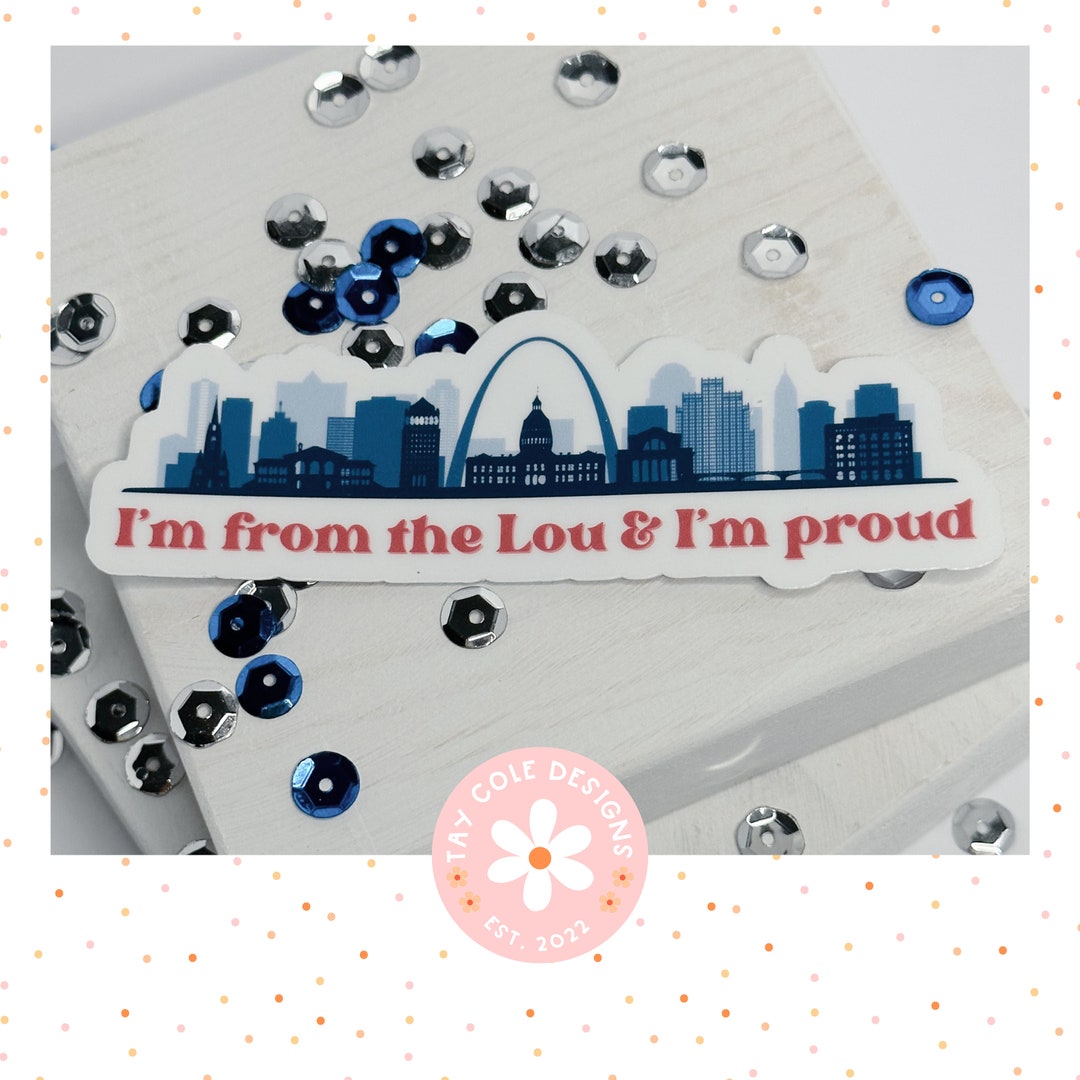 St. Louis Sticker | St. Louis | Sticker | Laptop Sticker - Etsy