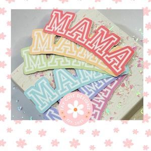 Mama Sticker | Mama | Sticker | Holographic Sticker | Laptop Sticker - Etsy