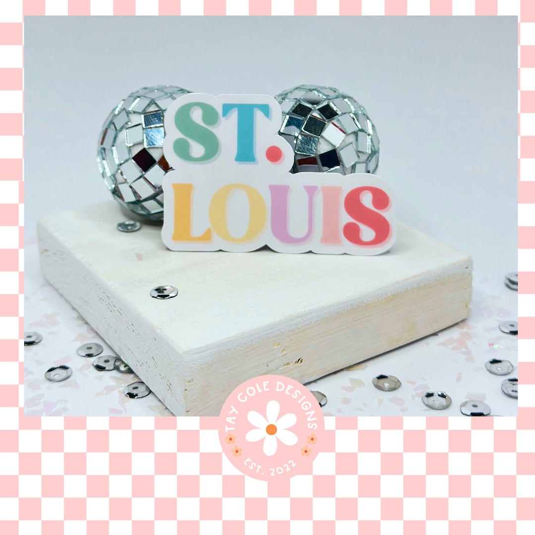 Pastel St. Louis Sticker | St. Louis | Sticker | Laptop Sticker - Etsy