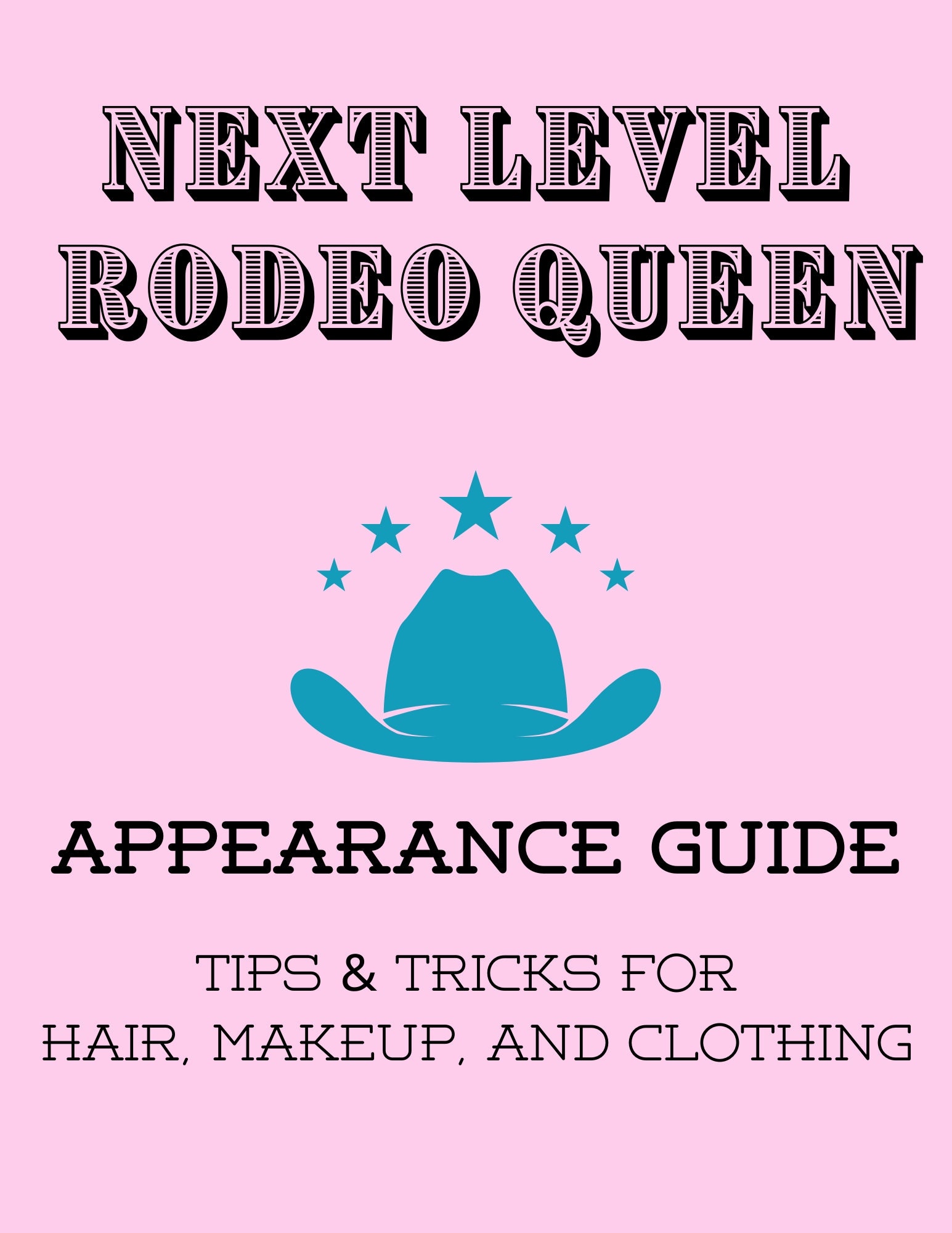 Next Level Rodeo Queen Appearance Guide - Etsy