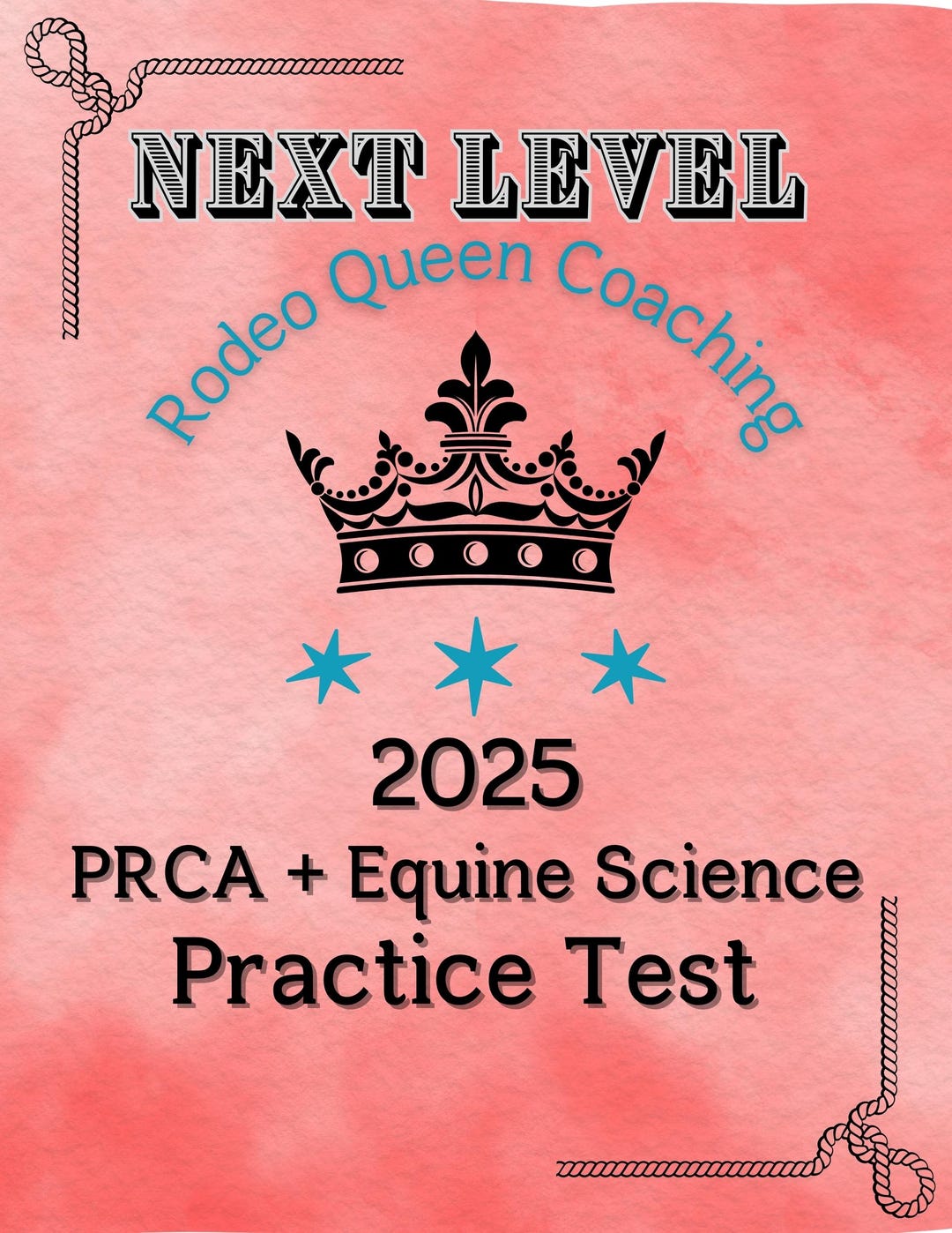 2025 PRCA Rodeo Queen Practice Test & Answer Key - Etsy