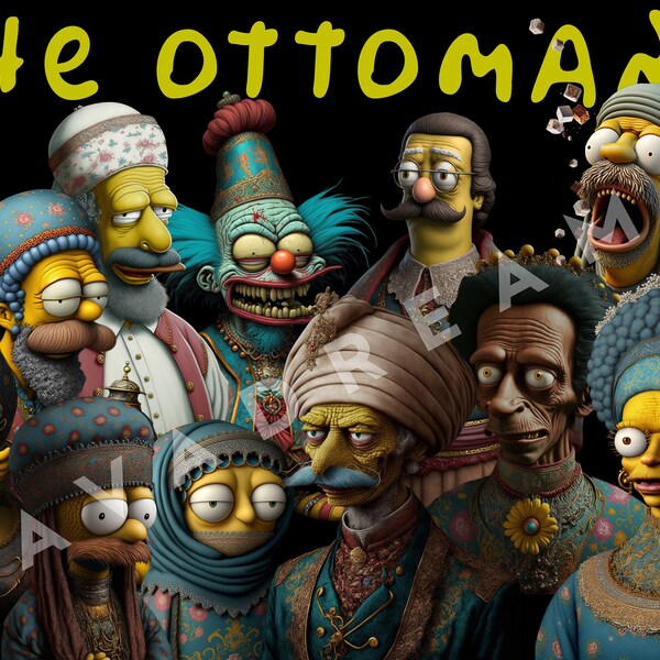 Simpsons Wallpaper - Etsy