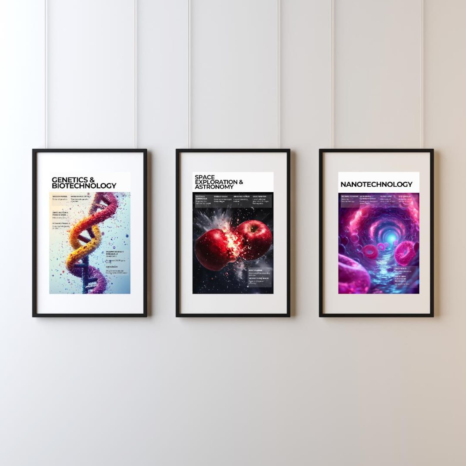 GENETICS BIOTECHNOLOGY | Infographic Digital Poster for Classroom ...