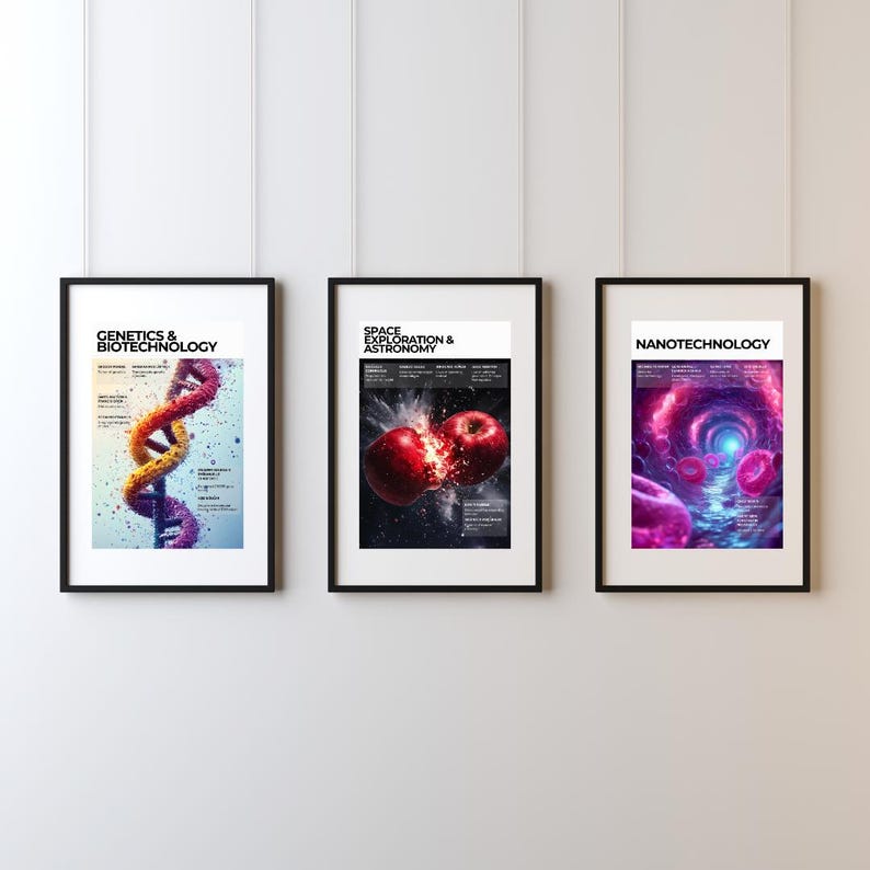 GENETICS BIOTECHNOLOGY | Infographic Digital Poster for Classroom ...