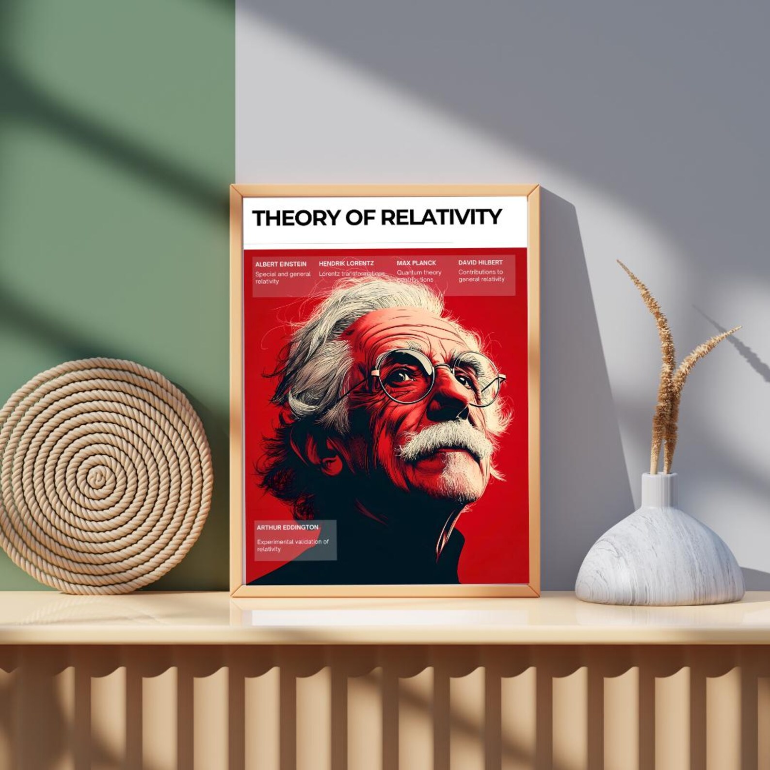 THEORY of RELATIVITY | Infographic Digital Poster for Classroom ...