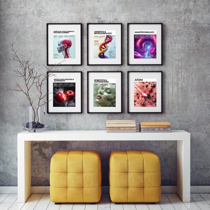 NANOTECHNOLOGY | Infographic Digital Poster for Education, STEM Poster ...