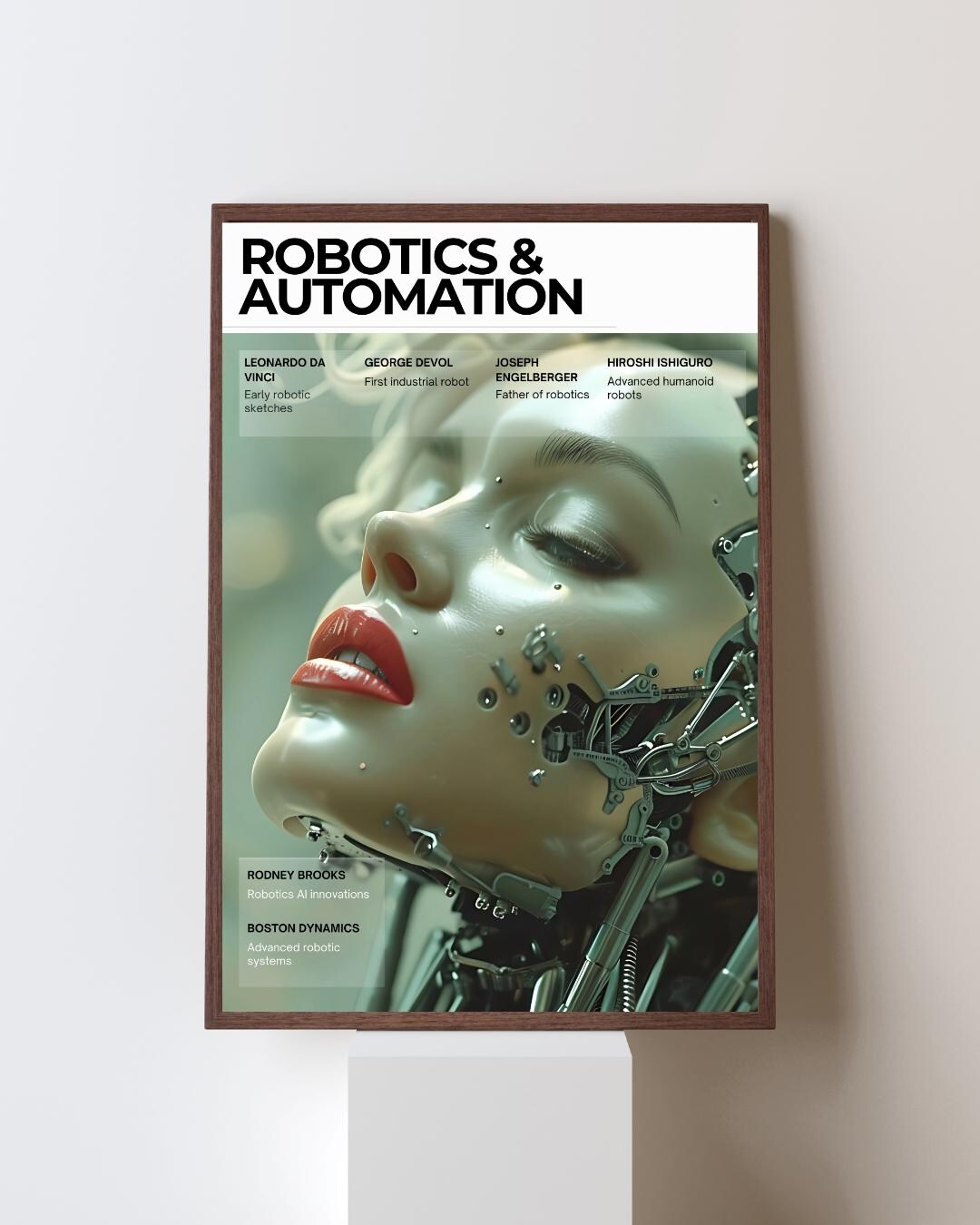 ROBOTICS & AUTOMATION | Timeline Digital Poster - Futuristic STEM ...