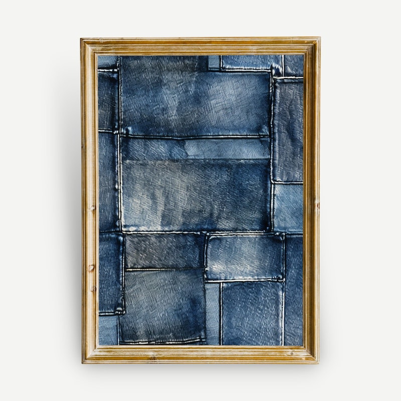 Denim Art - Etsy