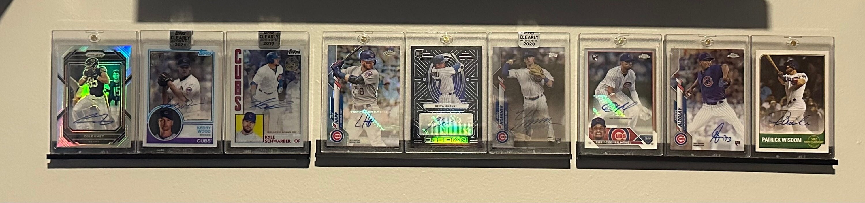 3x1 One Touch Sports Card Wall Mount - Etsy