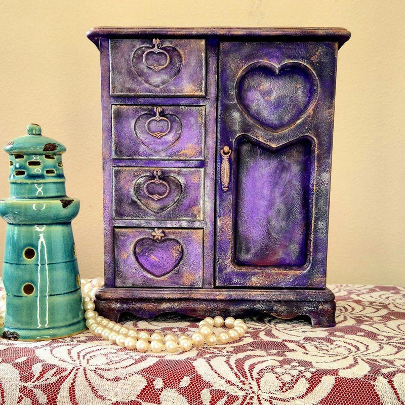 Jewelry Box Upcycled - Etsy