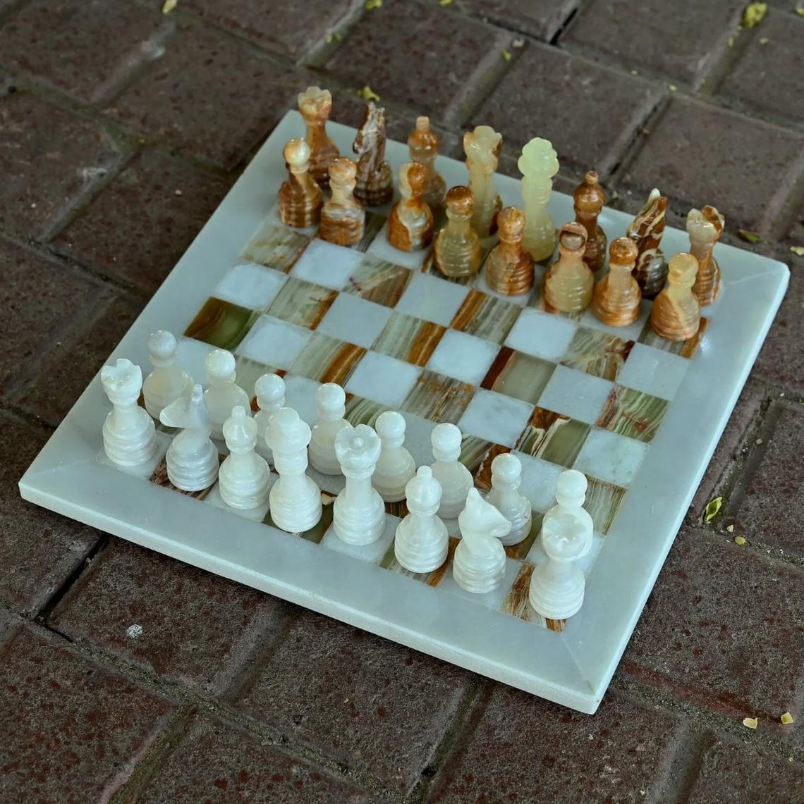 Homemade Elegant Marble Chess Boards - Etsy