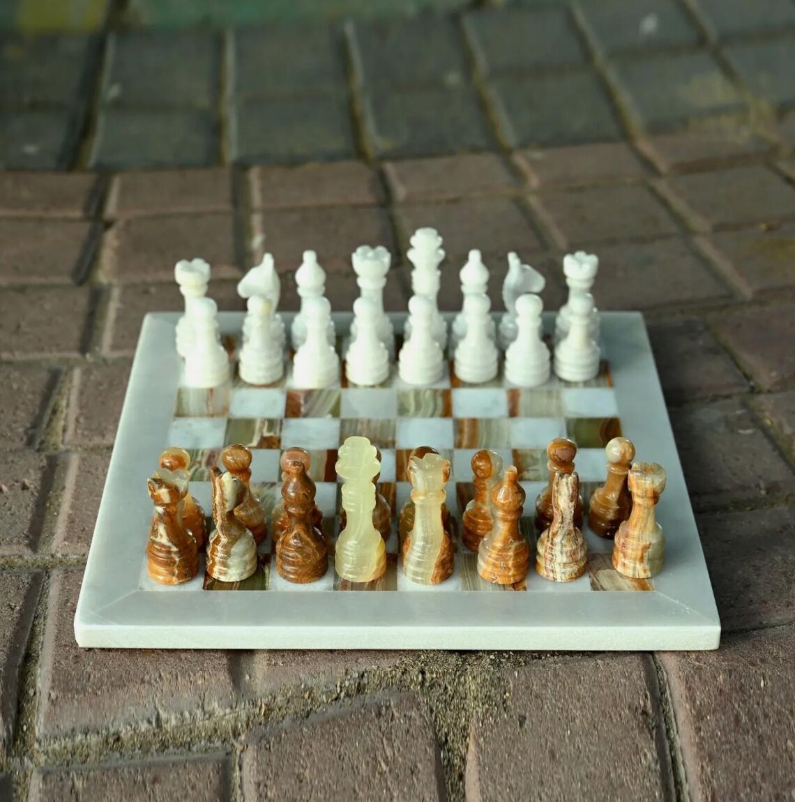 Homemade Elegant Marble Chess Boards - Etsy
