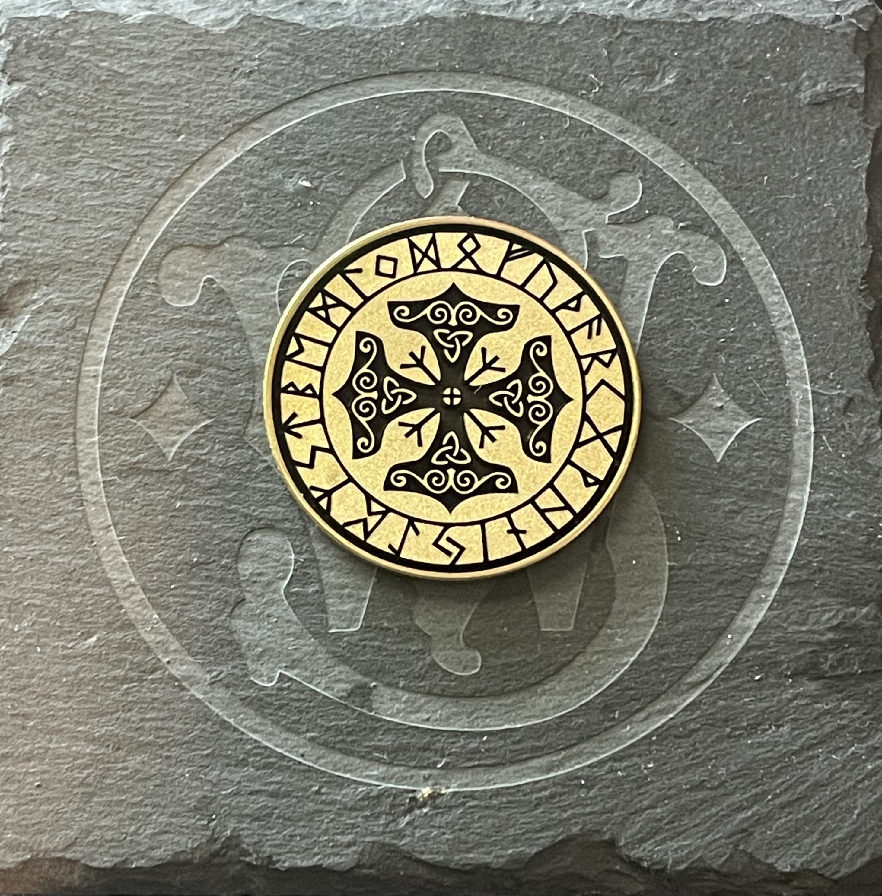 40mm Custom Engraved Viking Challenge Coin - Etsy