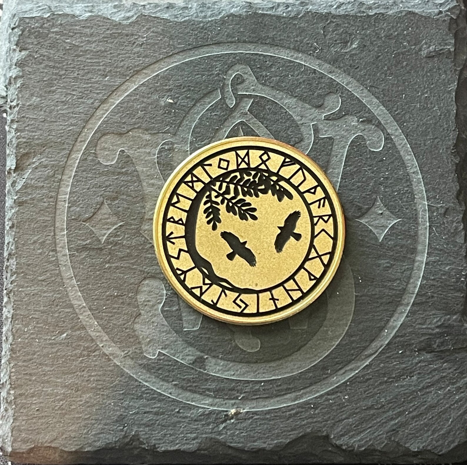 40mm Custom Engraved Viking Challenge Coin - Etsy