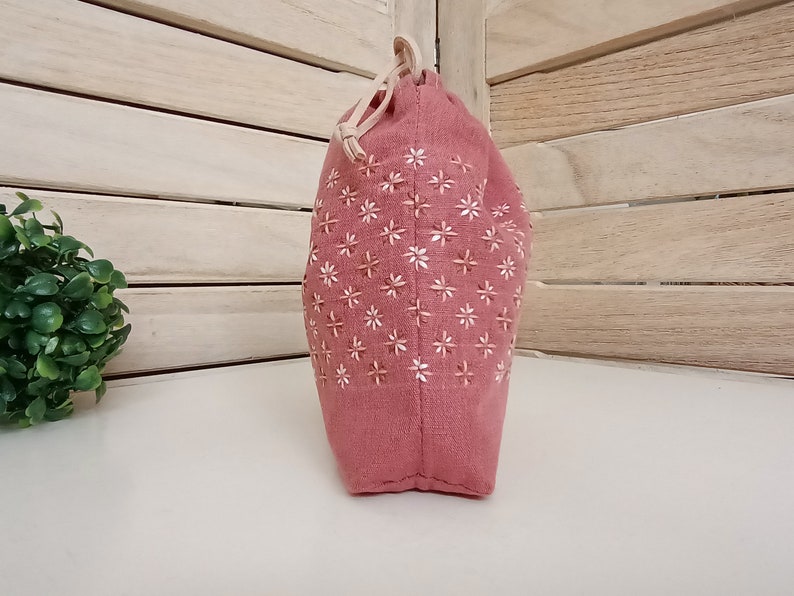 Sashiko Kinchaku Bag - Etsy Australia