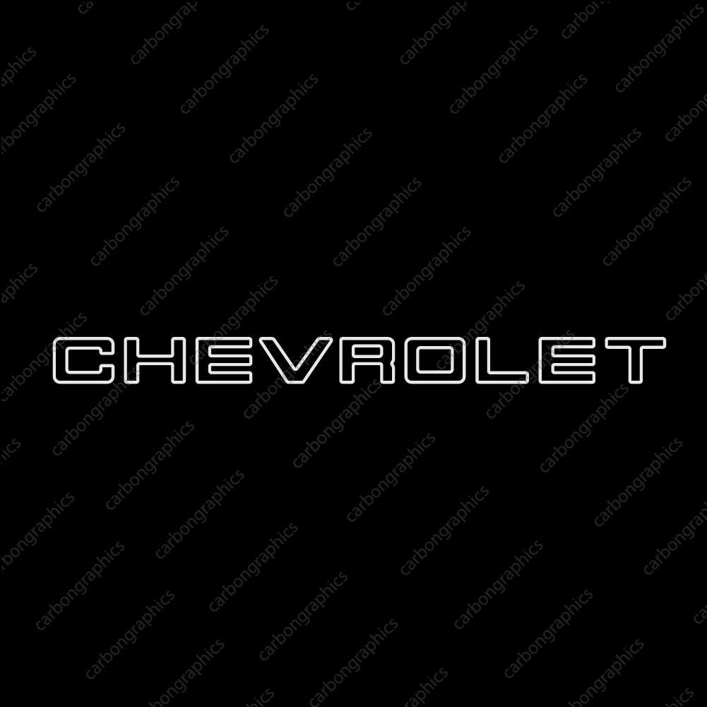 23" to 106" Chevrolet Tailgate Decal - Etsy