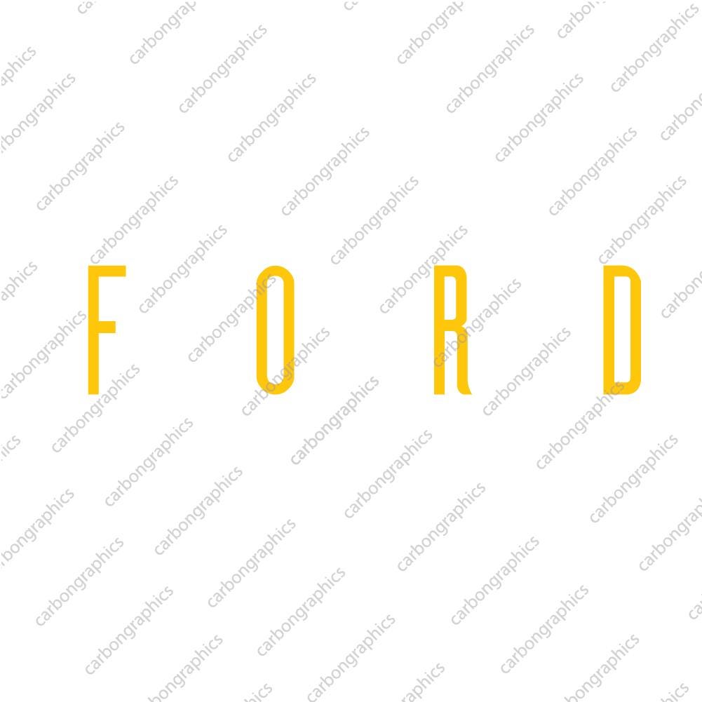 15" to 35" Ford Decal - Econoline Emblem Sticker - Etsy
