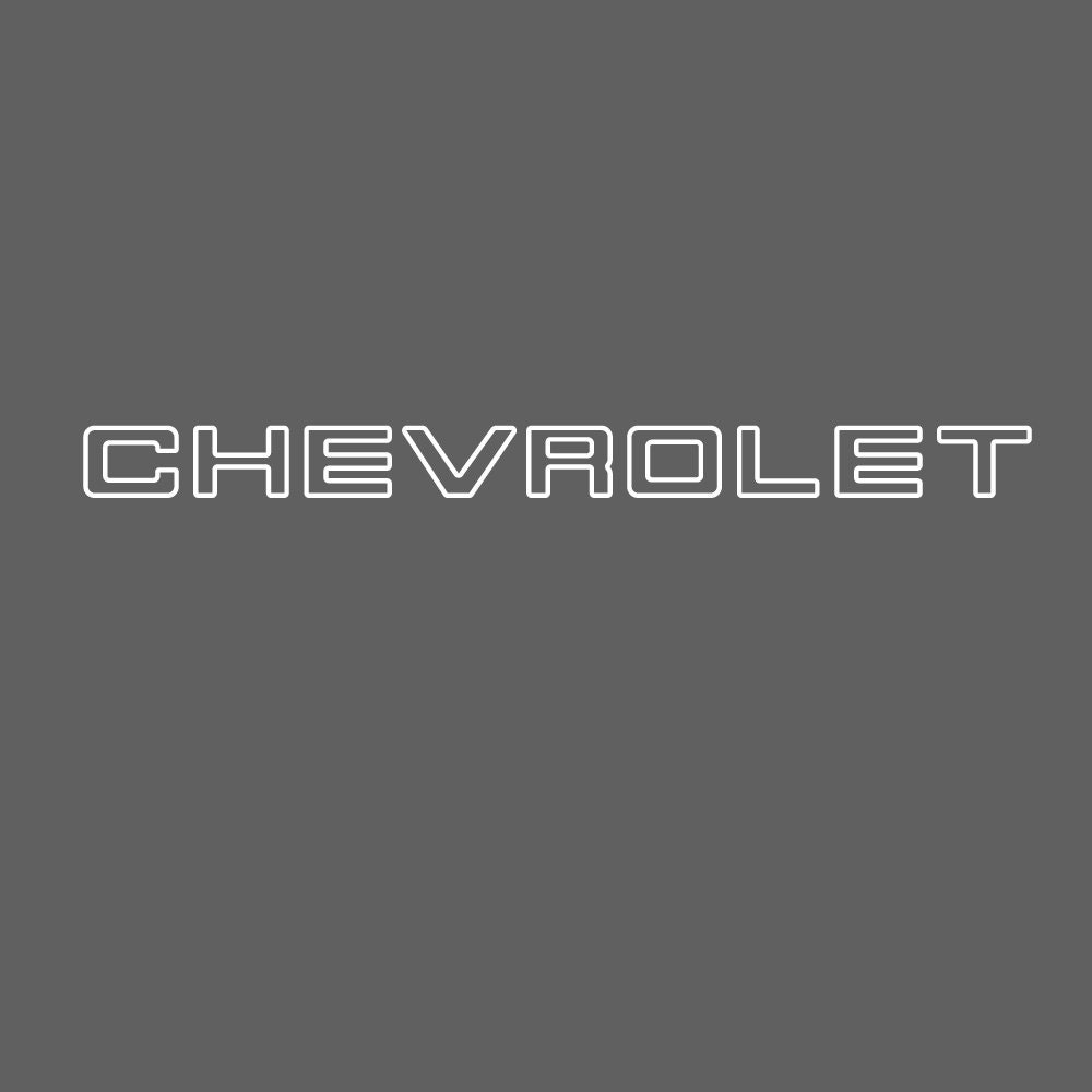 23 to 106 Chevrolet Tailgate Decal - Etsy
