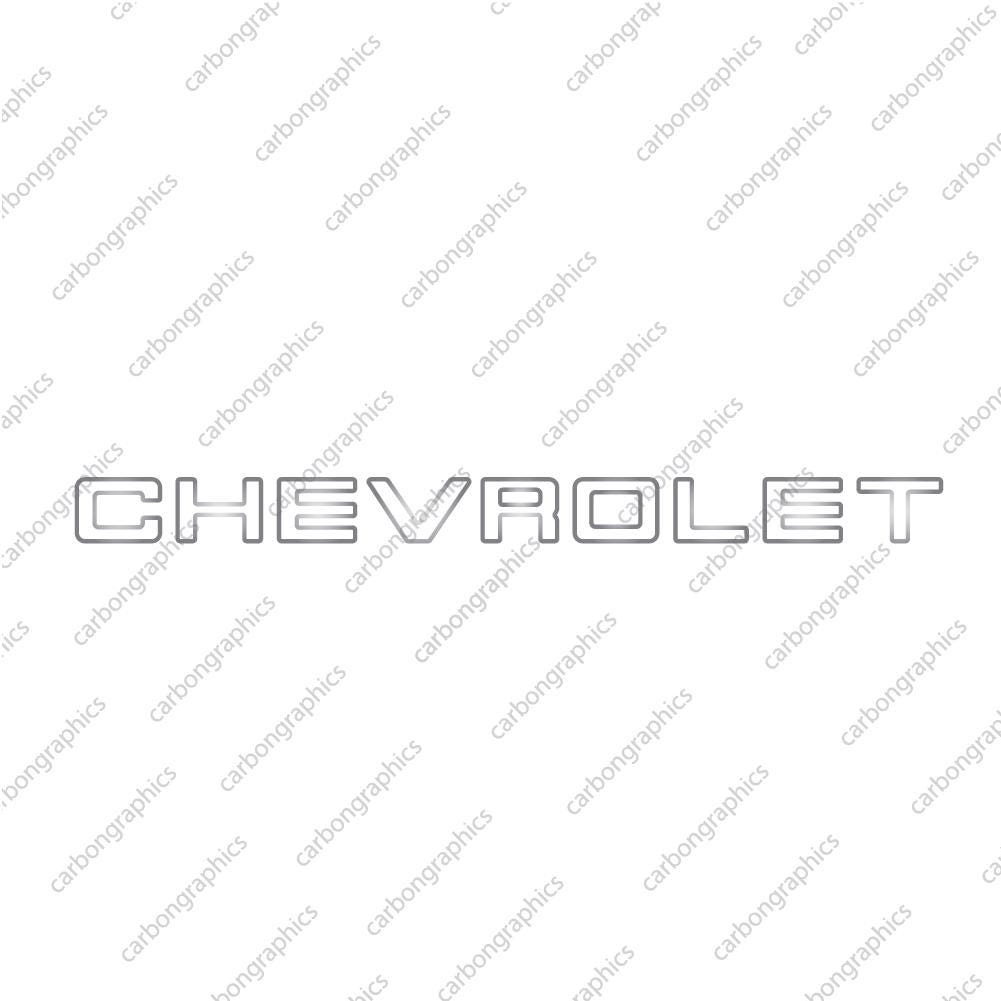 23" to 106" Chevrolet Tailgate Decal - Etsy