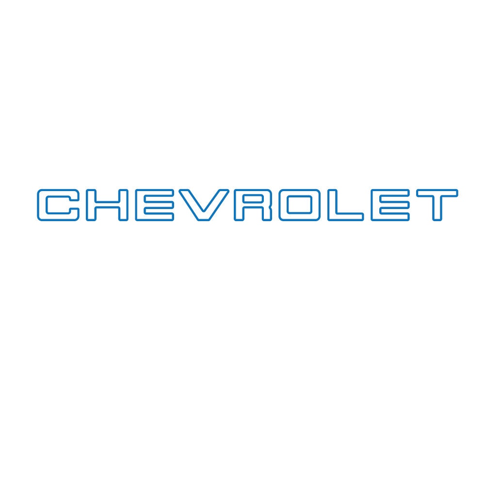 23 to 106 Chevrolet Tailgate Decal - Etsy