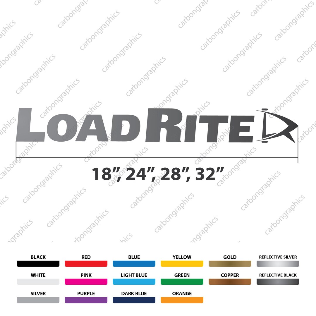 18" to 32" Load Rite Trailer Decal - Etsy