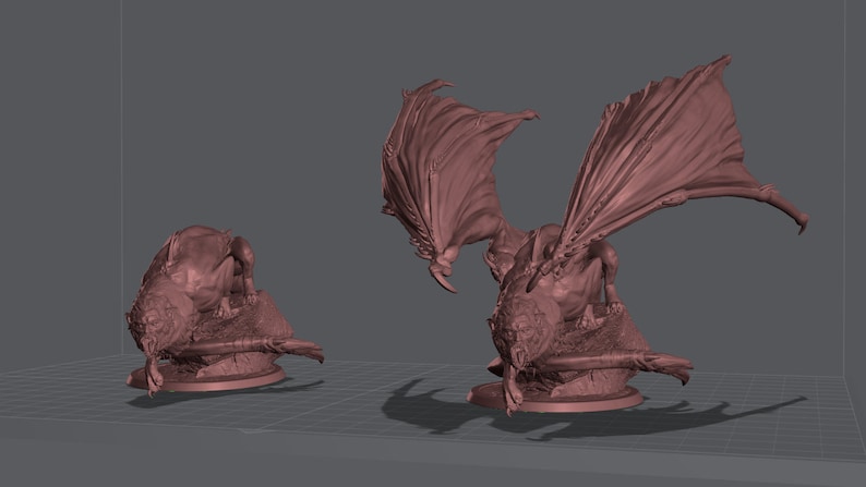 Manticore | Rescale Miniatures | Miniature | Resin | 3D Printing ...