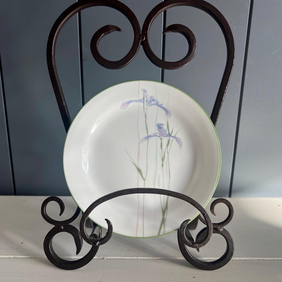 Vintage Corelle “shadow Iris” Salad Plate- Set of 2 - Etsy