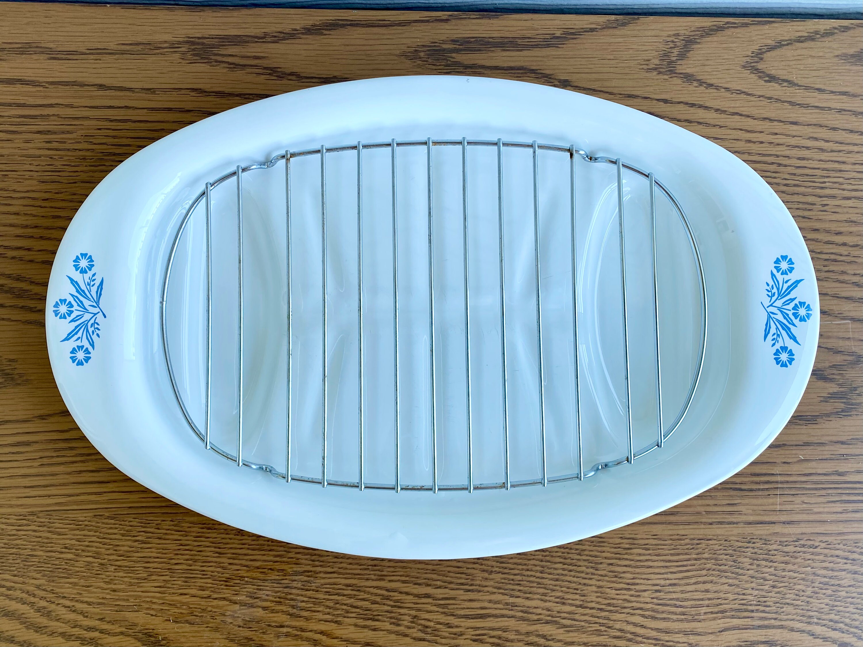 Vintage Corning Ware Blue Cornflower Serving Platter Roasting Tray - Etsy