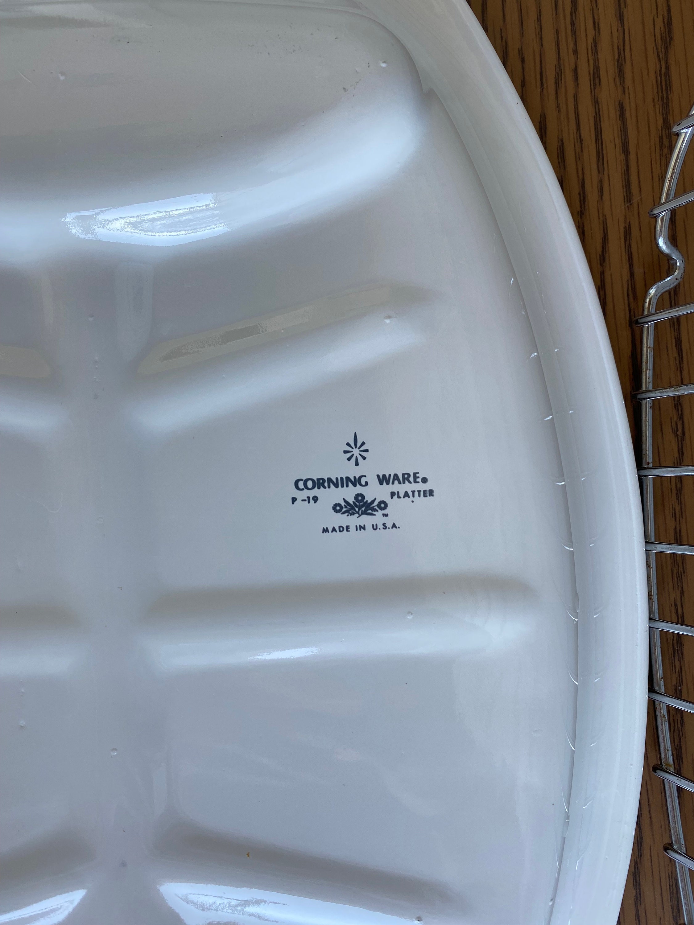 Vintage Corning Ware Blue Cornflower Serving Platter Roasting Tray - Etsy