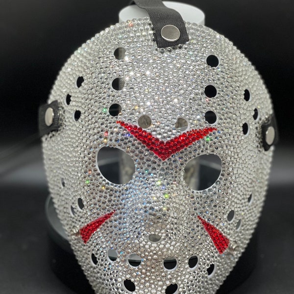 Bedazzled Jason Mask - Etsy