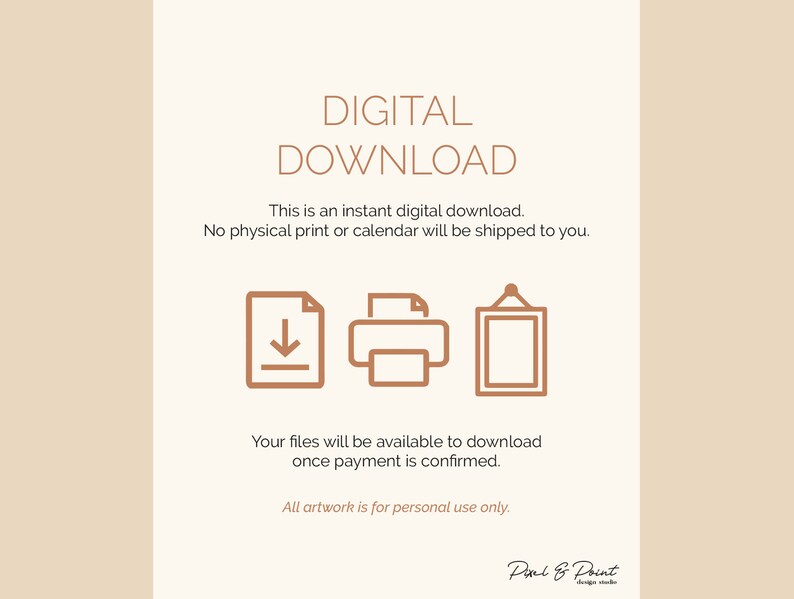 2024 2025 Horizontal Linear Yearly Calendar, Printable Planner, A4 ...