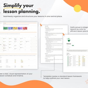 Digital Teacher Planner | Notion Template | Academic & Lesson Planning ...