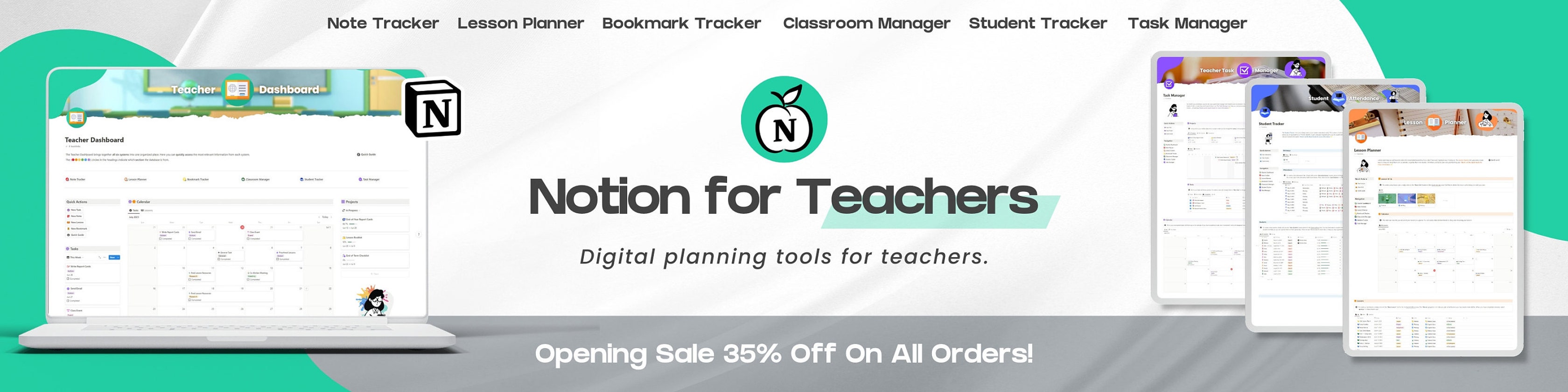 Notion4Teachers - Etsy