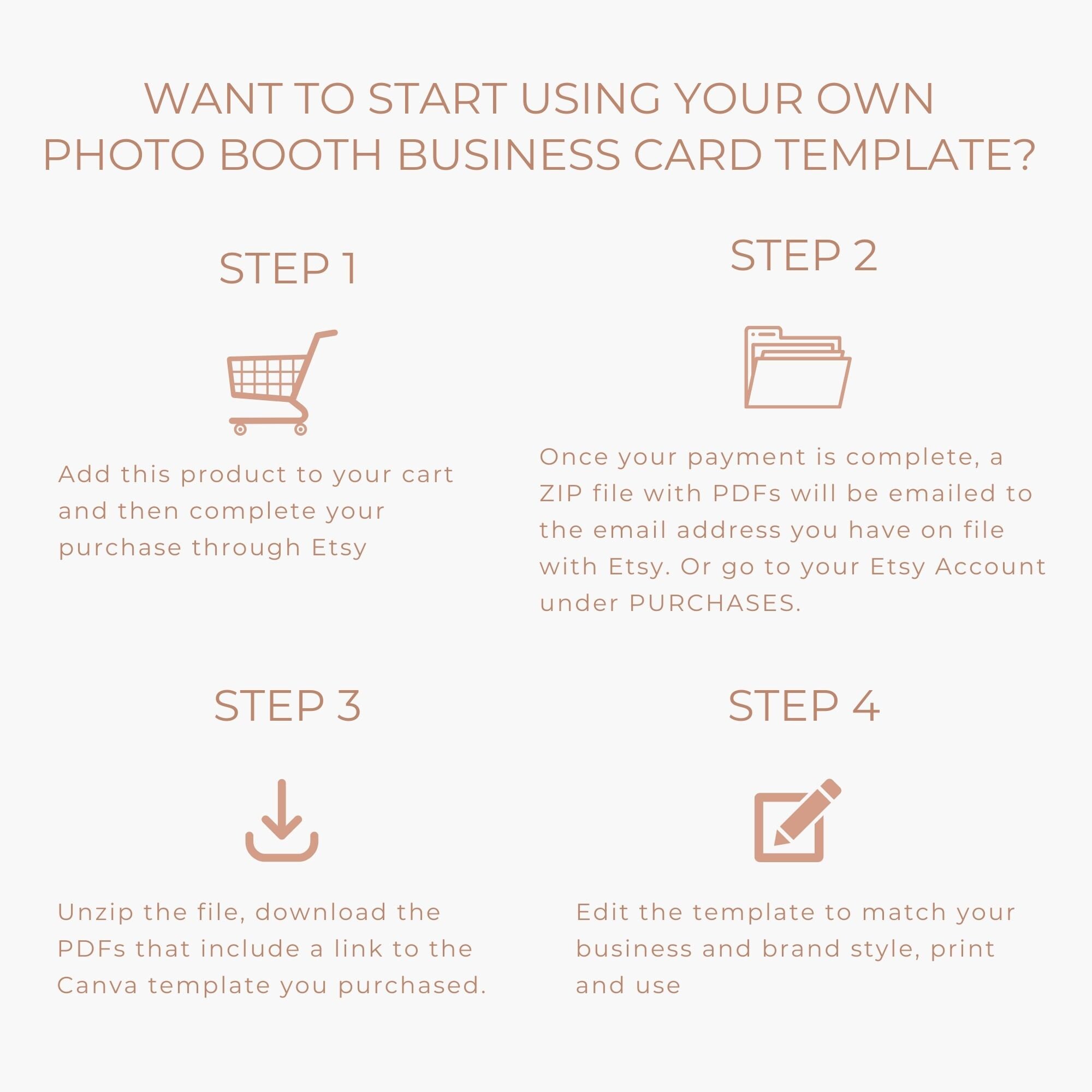 Business Cards for Photo Booth Unique Business Card Photo Booth ...