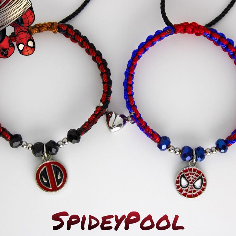 Spiderman Bracelet - Etsy